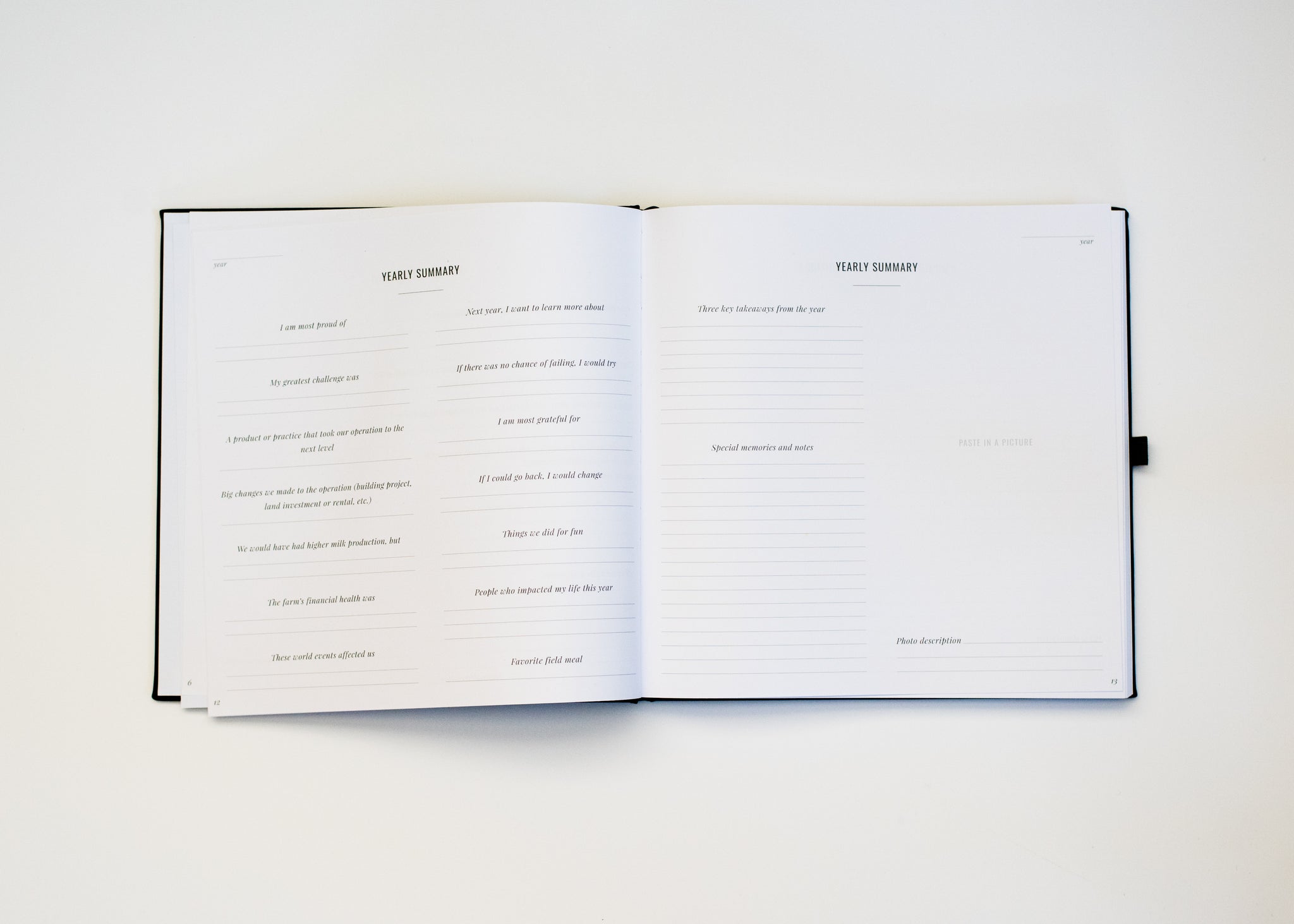 10 Year - DAIRY Farmer's Journal – Grounded Journals