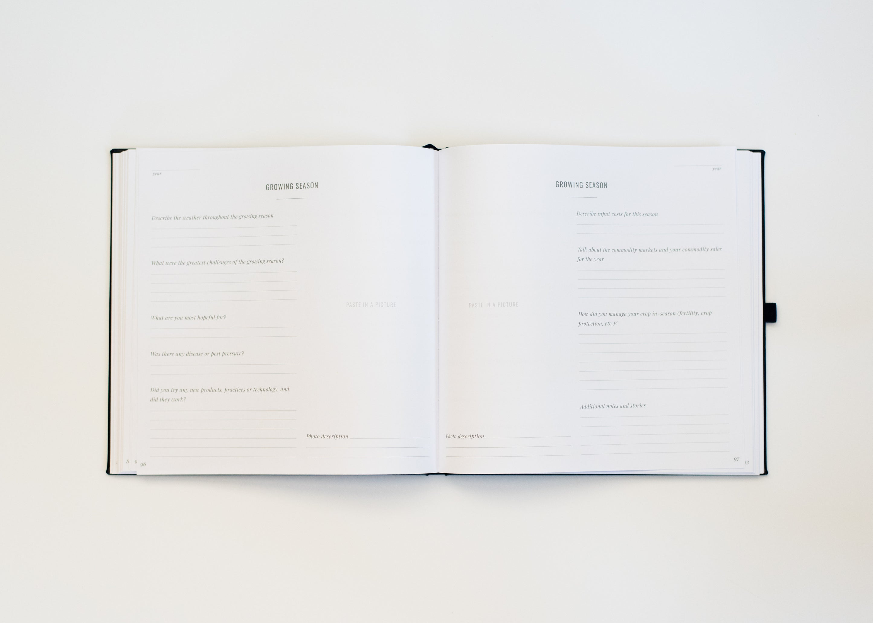 10 Year - CROP Farmer's Journal – Grounded Journals